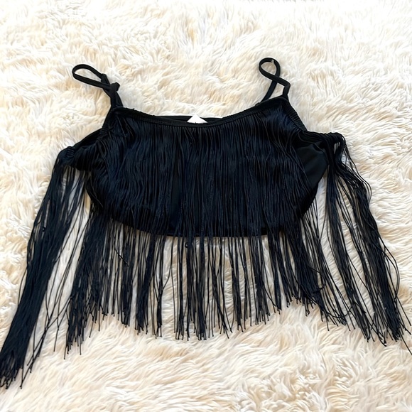 Tops | Fringe Crop Top | Poshmark